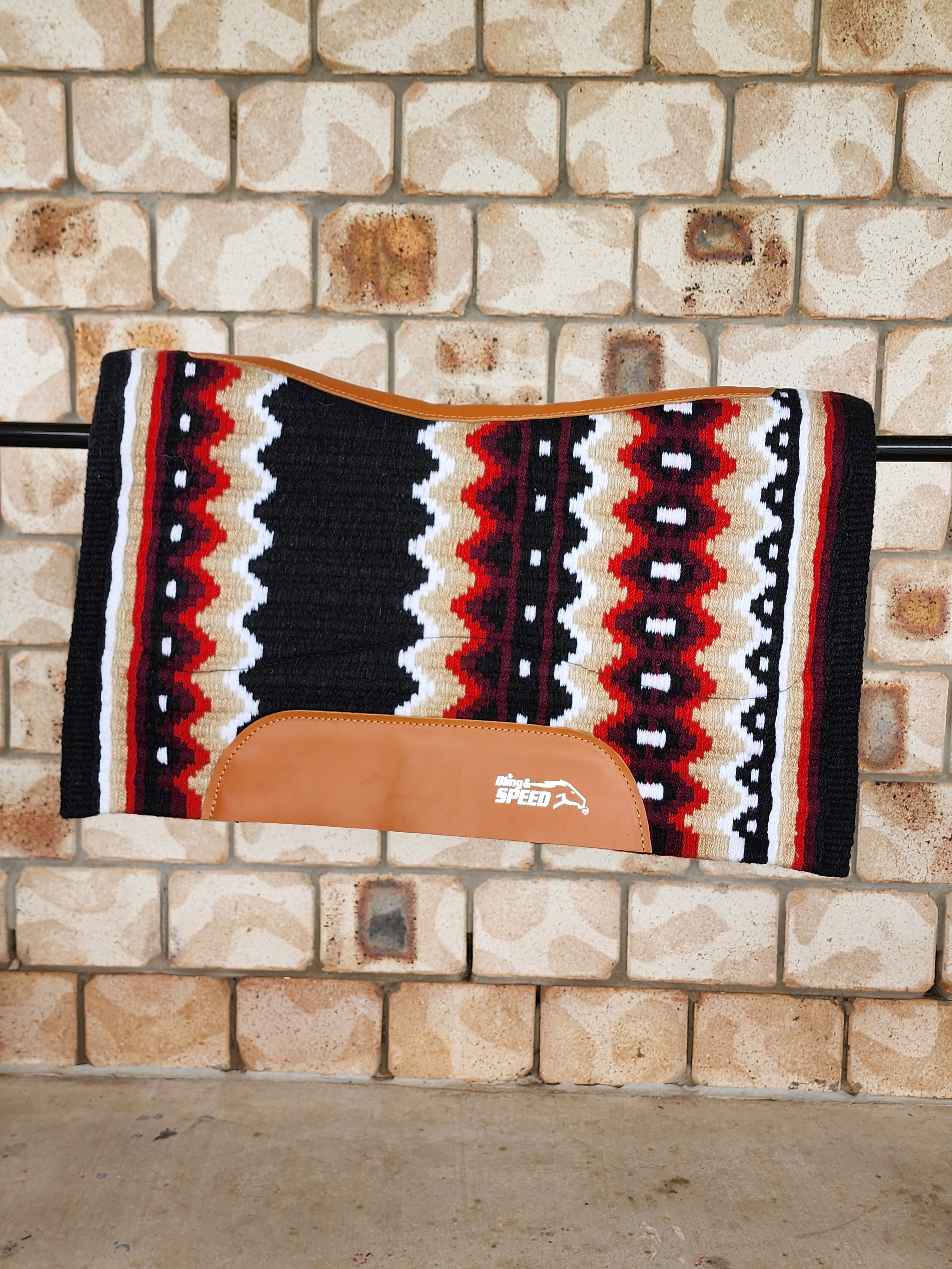 27. Ruby Unicorn Saddle Pad – Bling and Speed