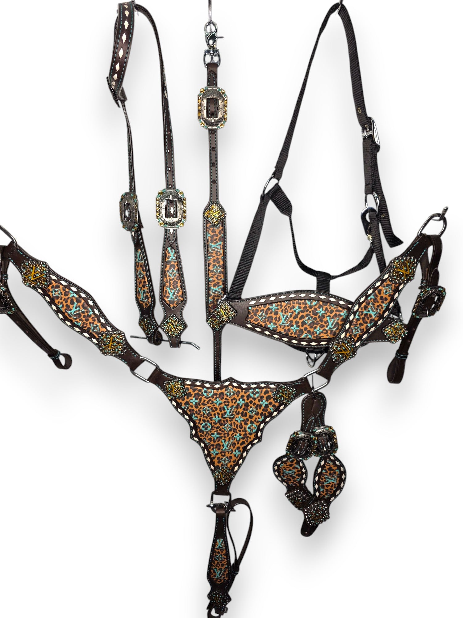 “Savage Luxe” Designer-Inspired Tack Set – Bling and Speed