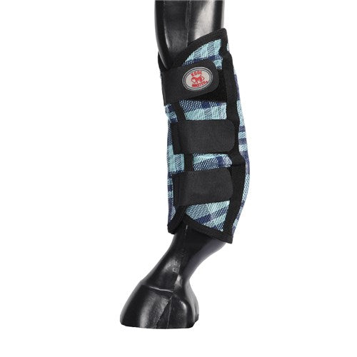 Kool Master PVC Mesh Fly Boots Turquoise - Set of 4 – Bling and Speed