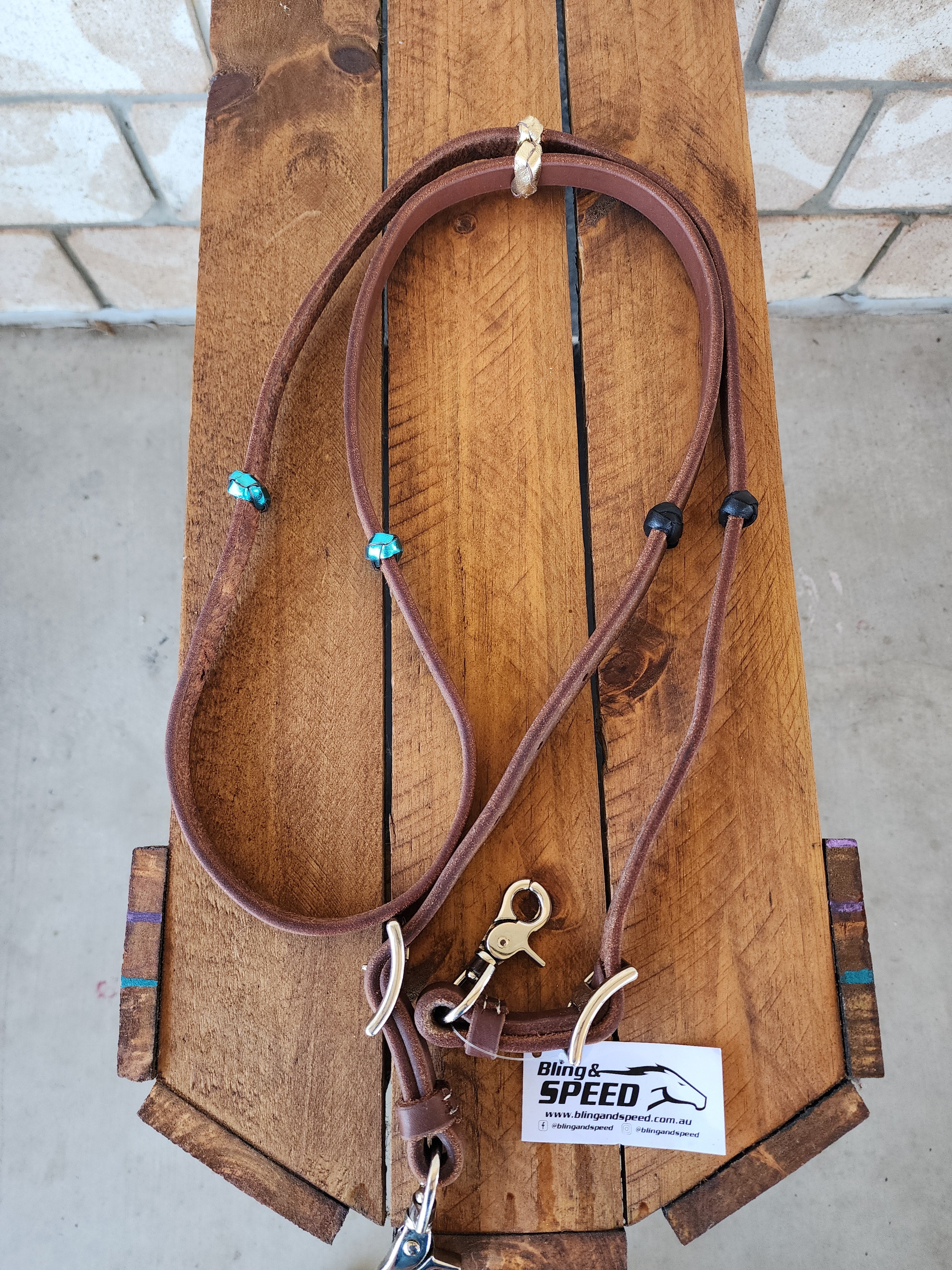 Bling & Speed Knoted Barrel Reins – Bling and Speed