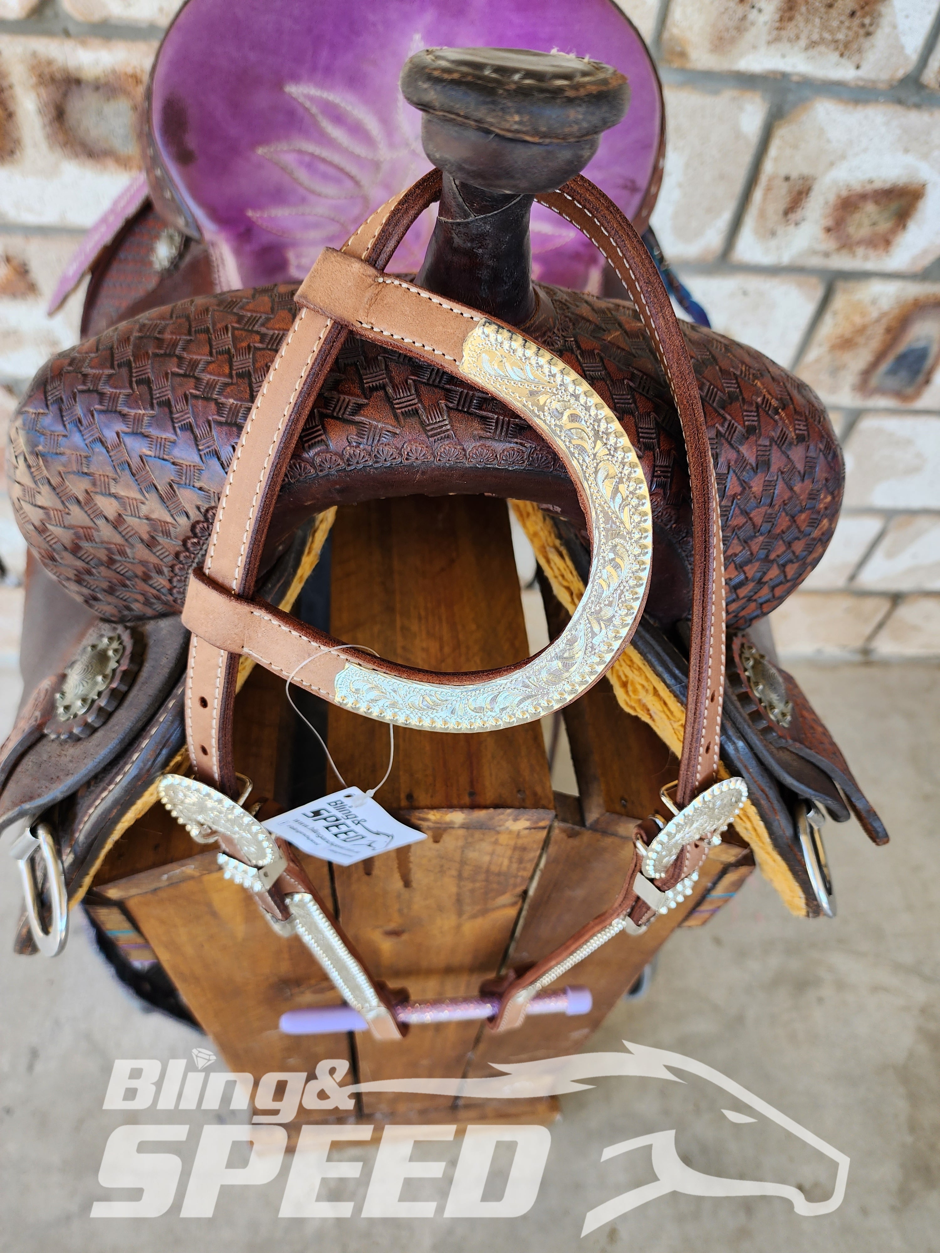 Bling & Speed Silver One Ear Bridle #1 – Bling and Speed
